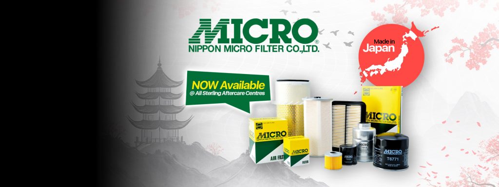 MICRO Filters are NOW available at all Sterling Aftercare Centres ...
